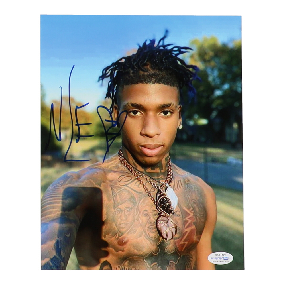 NLE Choppa Signed 8x10 Photo (ACOA) | Pristine Auction
