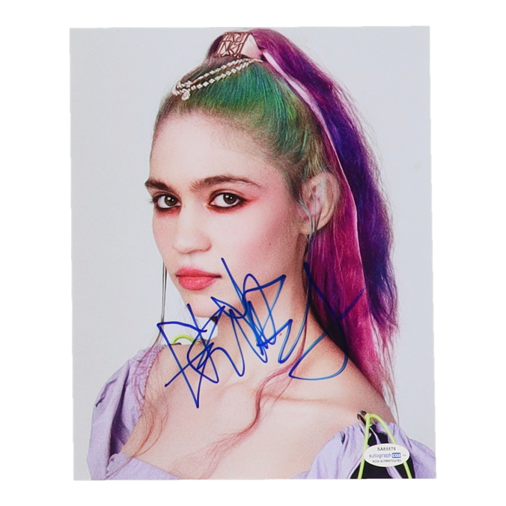 Grimes Signed 8x10 Photo (ACOA) | Pristine Auction