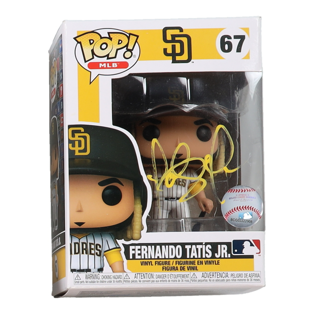 Fernando Tatis Jr. Signed Padres #67 Funko Pop! Vinyl Figure (JSA ...
