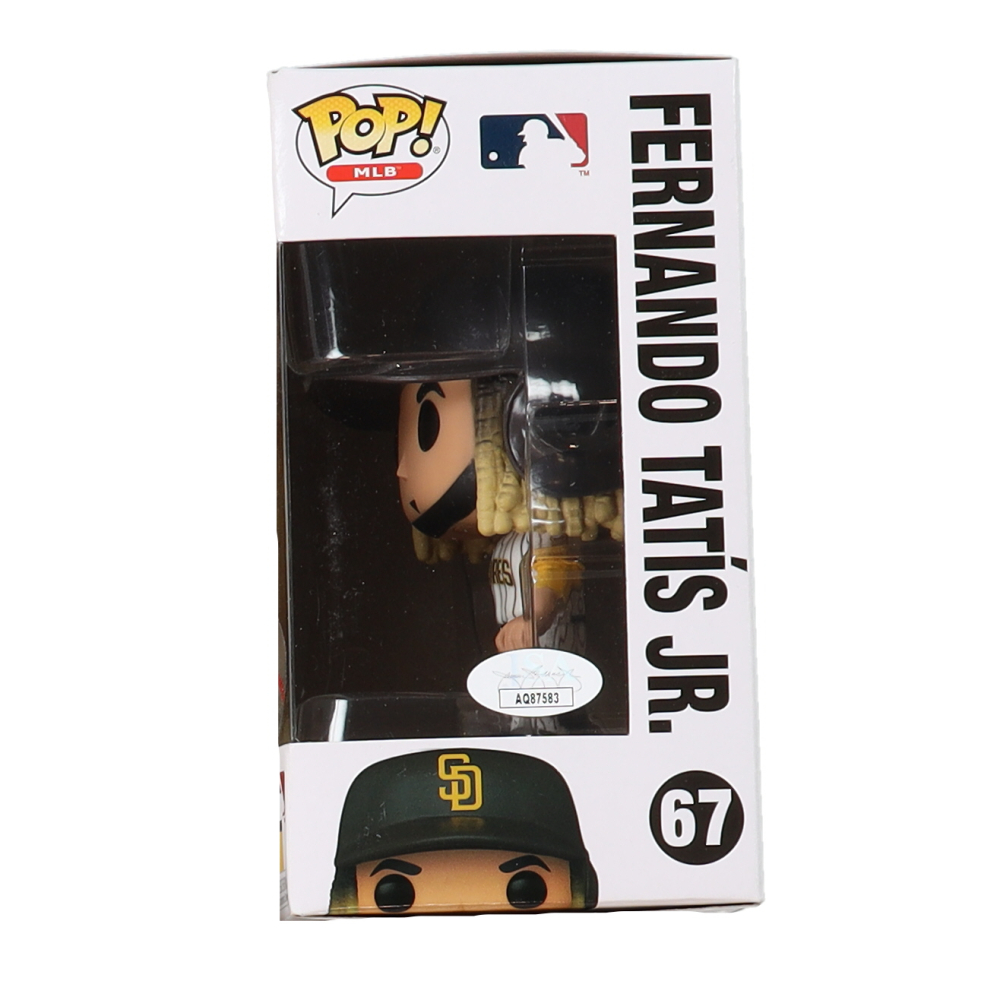 Fernando Tatis Jr. Signed Padres #67 Funko Pop! Vinyl Figure (JSA ...