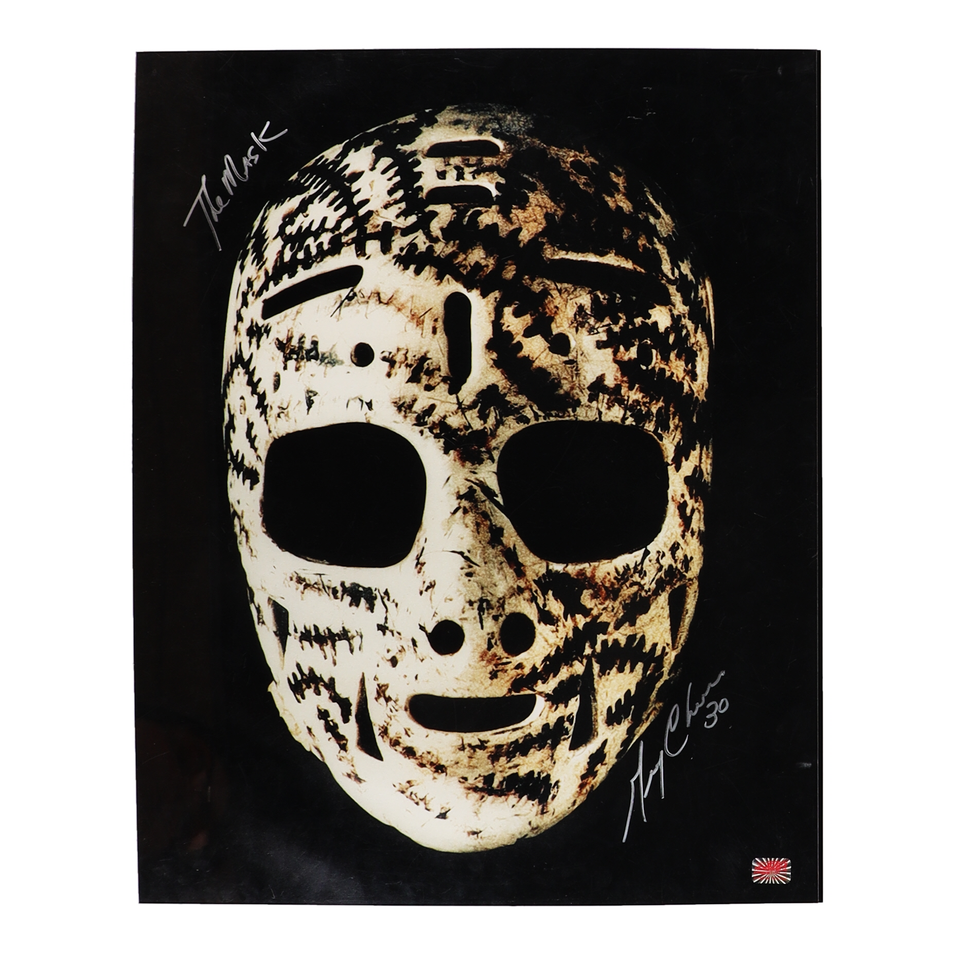 Gerry Cheevers Signed 16x20 Photo Inscribed "The Mask" (YSMS ...