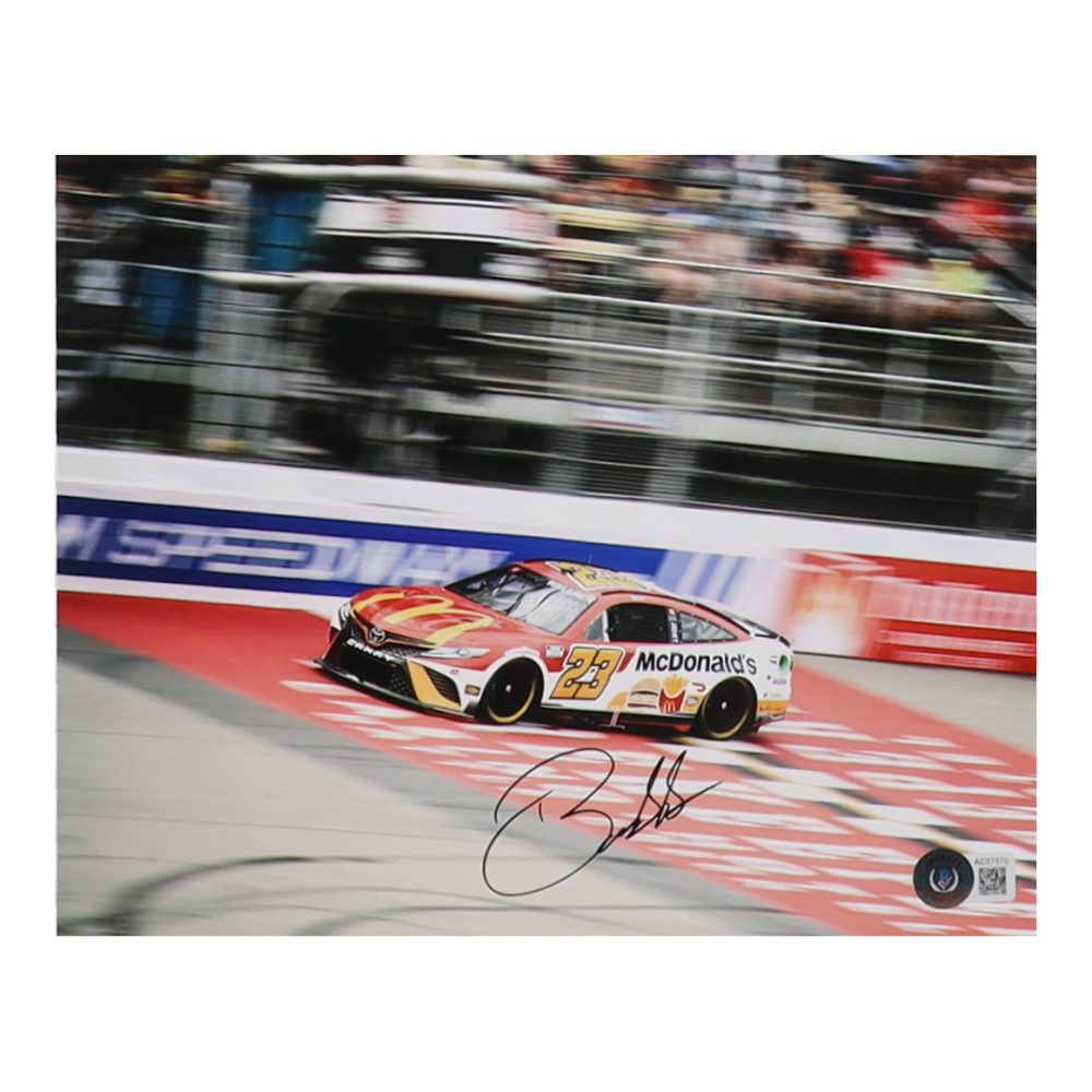 Bubba Wallace Signed NASCAR 8x10 Photo (Beckett) | Pristine Auction