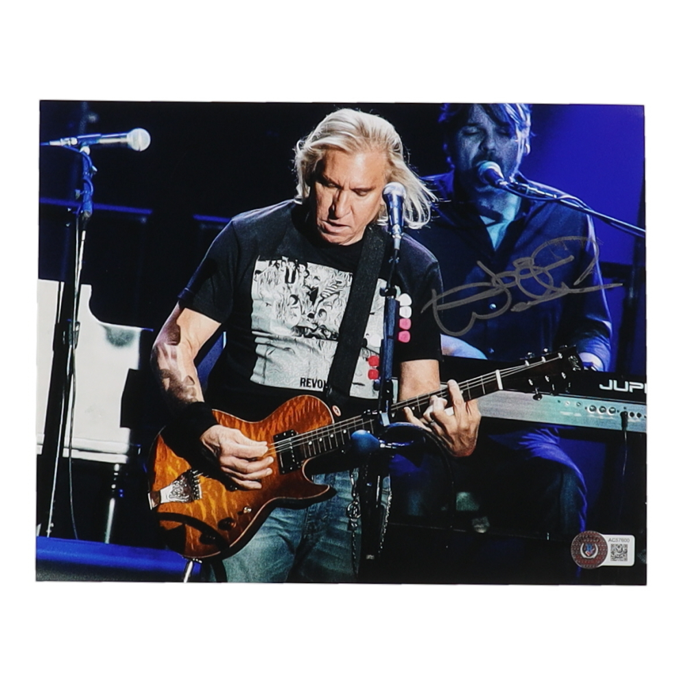 Joe Walsh Signed Eagles 8x10 Photo (Beckett) | Pristine Auction