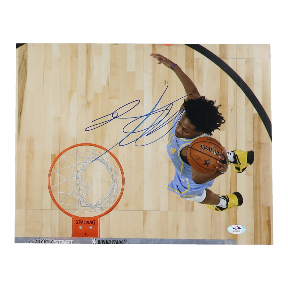 De'Aaron Fox Signed Kings 11x14 Photo (PSA) | Pristine Auction