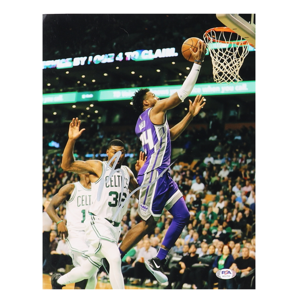 Buddy Hield Signed Kings 11x14 Photo (PSA) | Pristine Auction