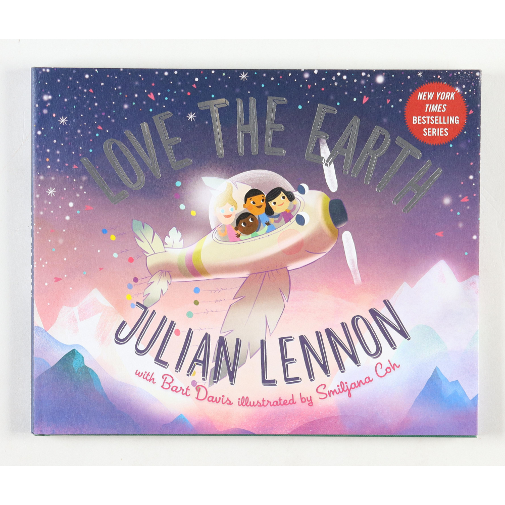 Julian Lennon Signed "Love The Earth" Hardcover Book (JSA) | Pristine ...