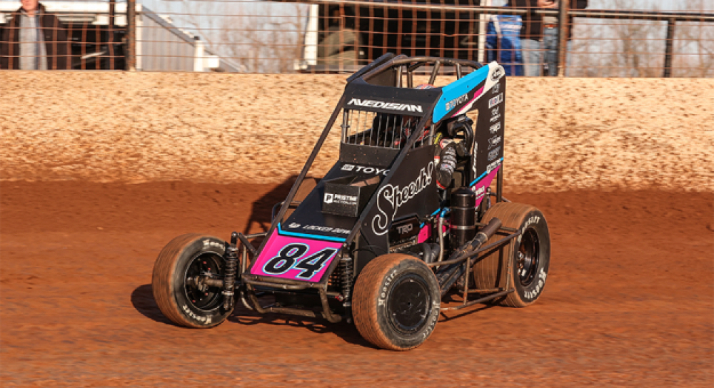 Jade Avedisian Race Used Full Nameplate | Sheet Metal from Midget with ...