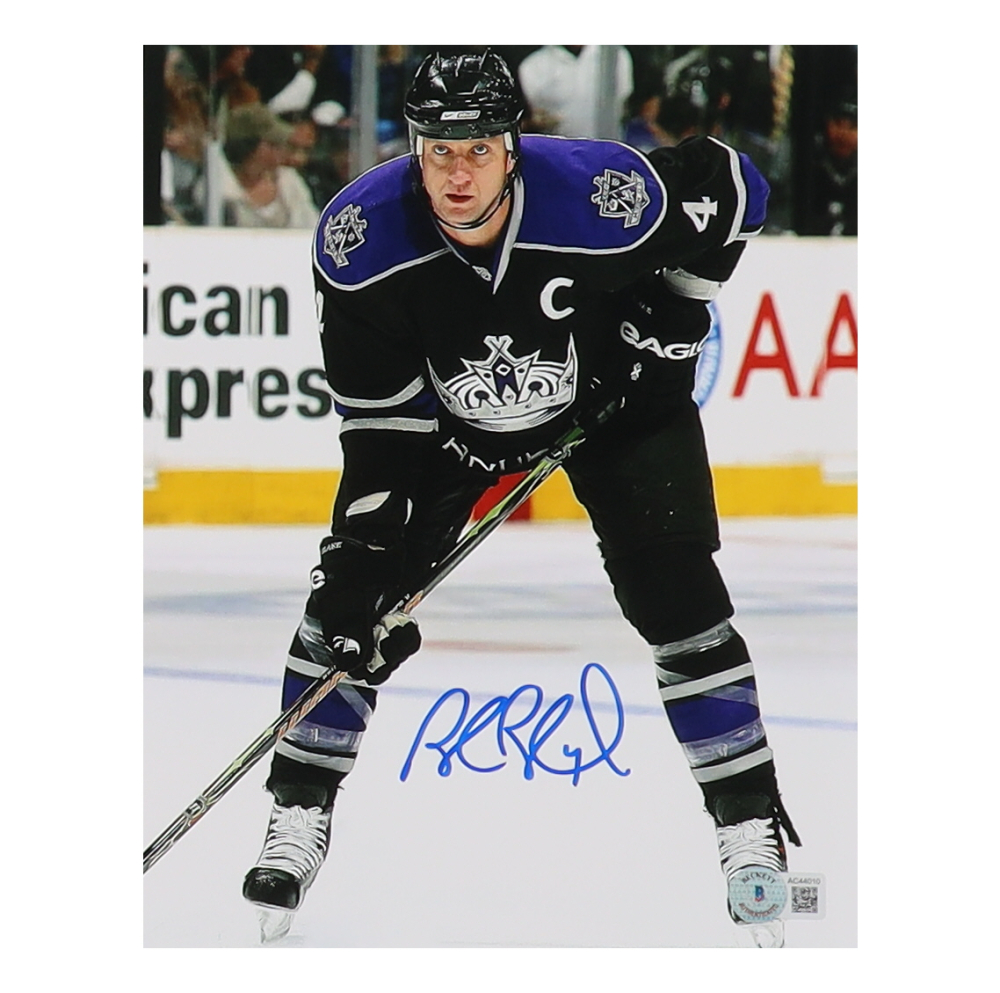 Rob Blake Signed Kings 8x10 Photo (Beckett) | Pristine Auction