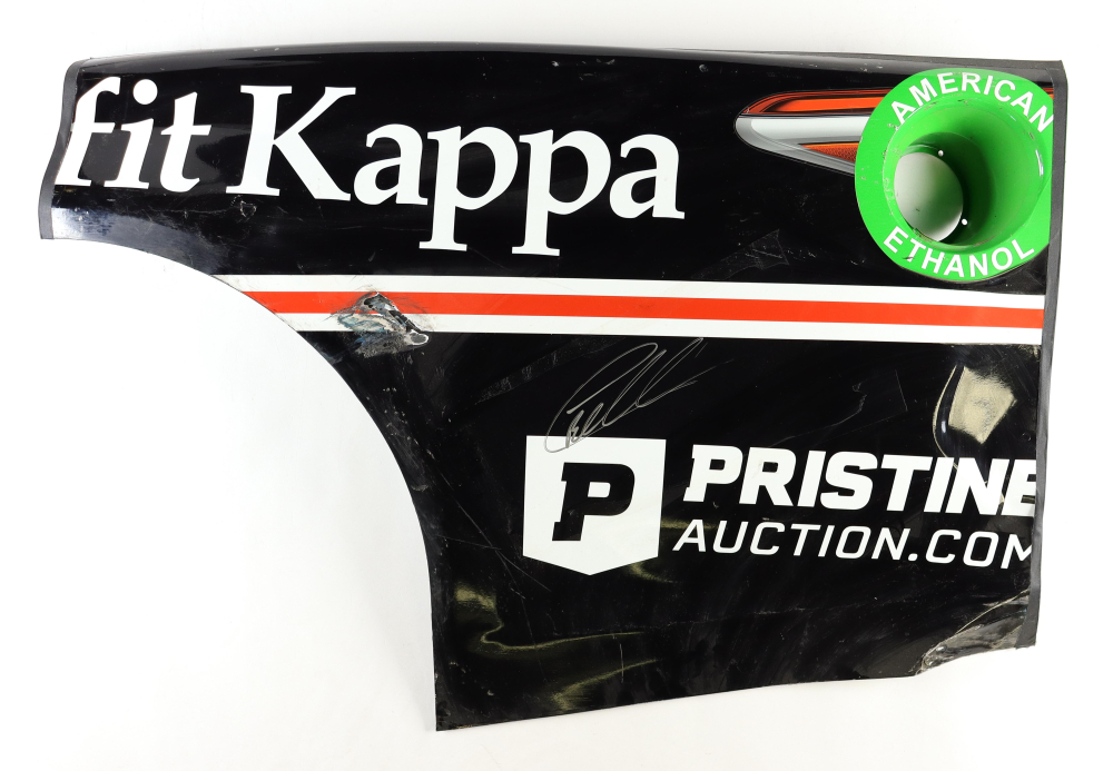 Christopher Bell Signed Race Used NASCAR 2021 Sonoma Sheet Metal - Full ...