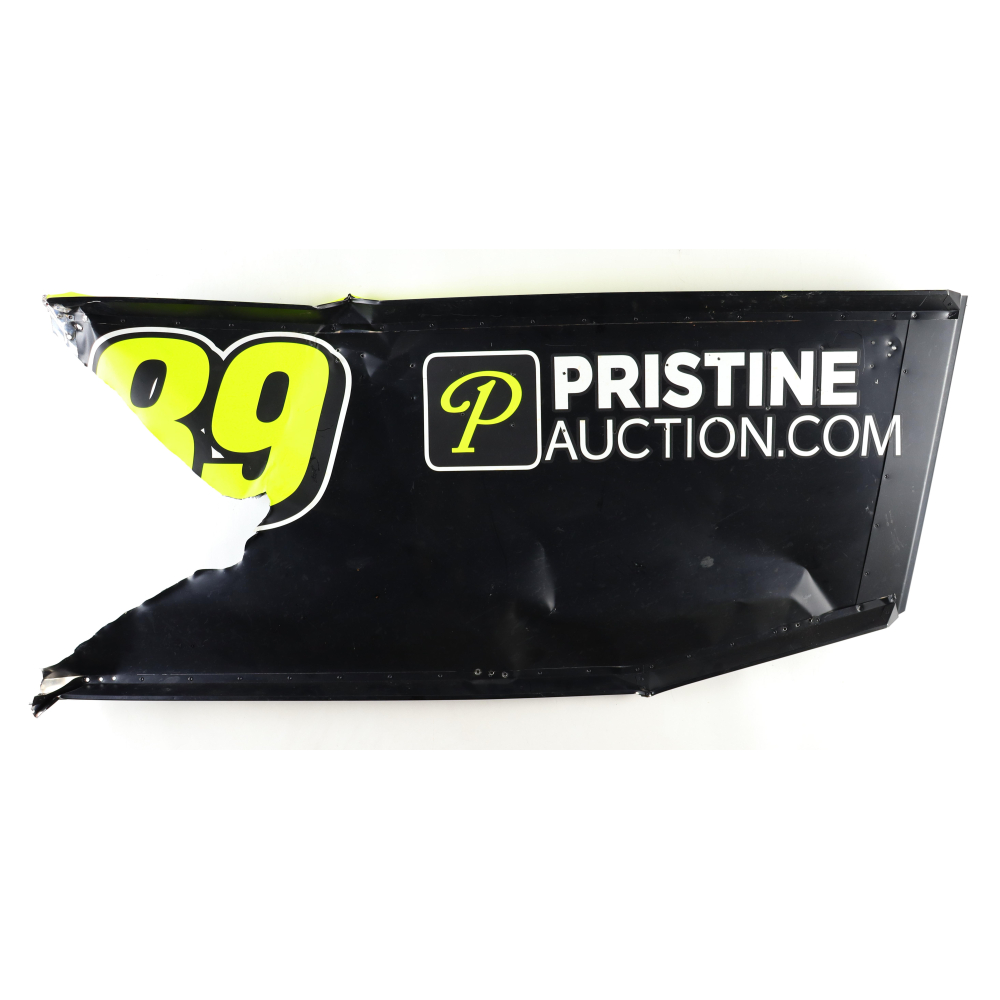 Brandon Jones Race Used Large Panel of Sheet Metal | Winged Micro with ...