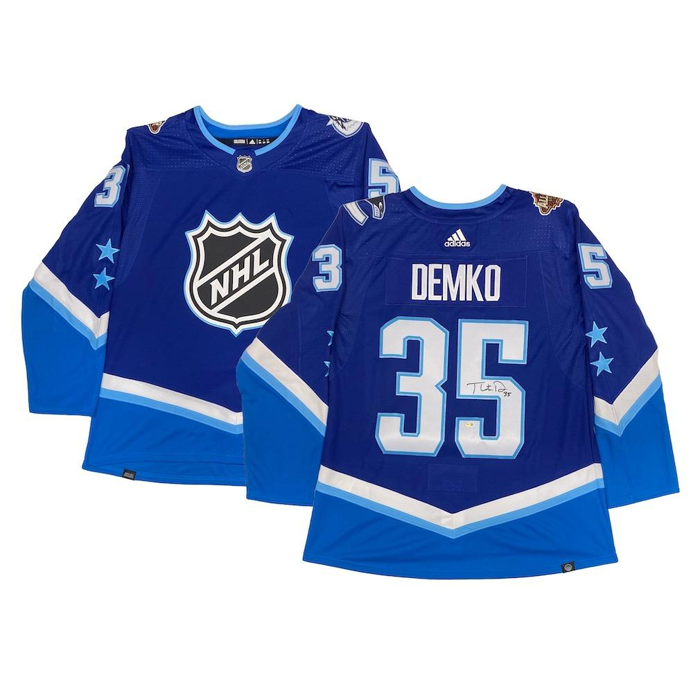 Thatcher Demko Signed Adidas 2022 All-Star Jersey (Fanatics) | Pristine ...