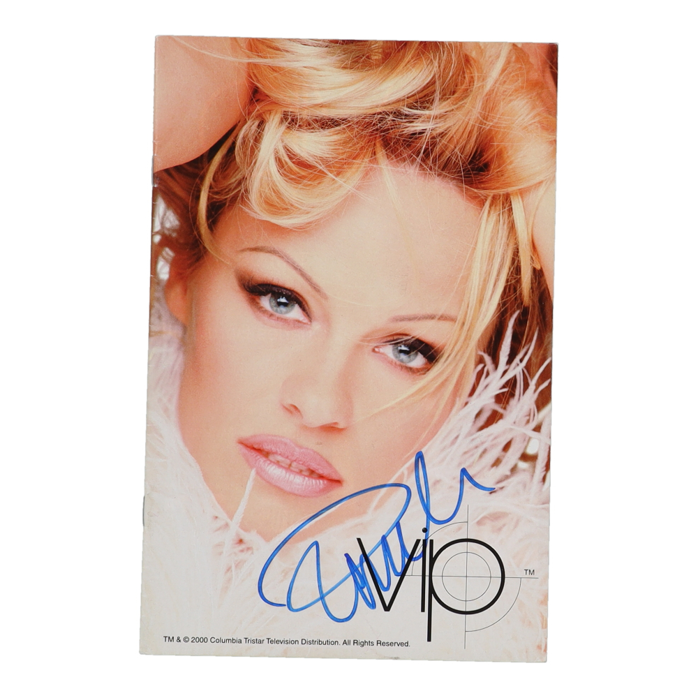Pamela Anderson Signed 2000 "VIP" Issue #1 TV Comics Comic Book (JSA ...