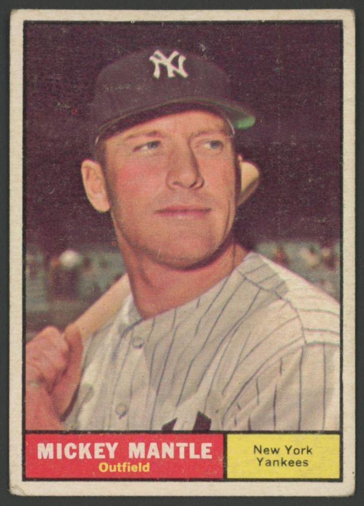 Mickey Mantle 1961 Topps #300 | Pristine Auction