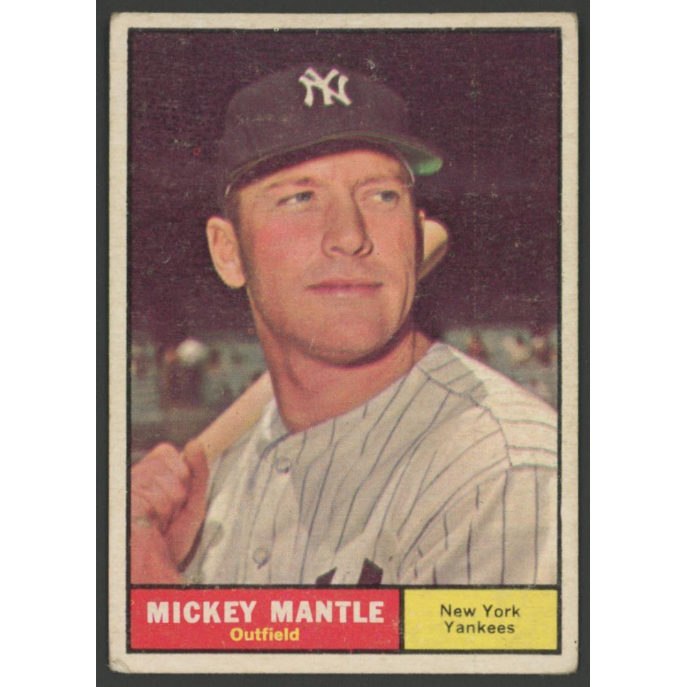 Mickey Mantle 1961 Topps #300 | Pristine Auction