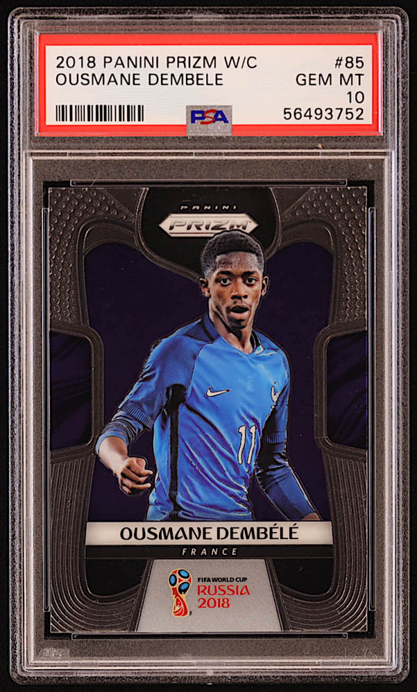 Ousmane Dembele 2018 Prizm World Cup #85 Base Price Guide - Sports Card ...