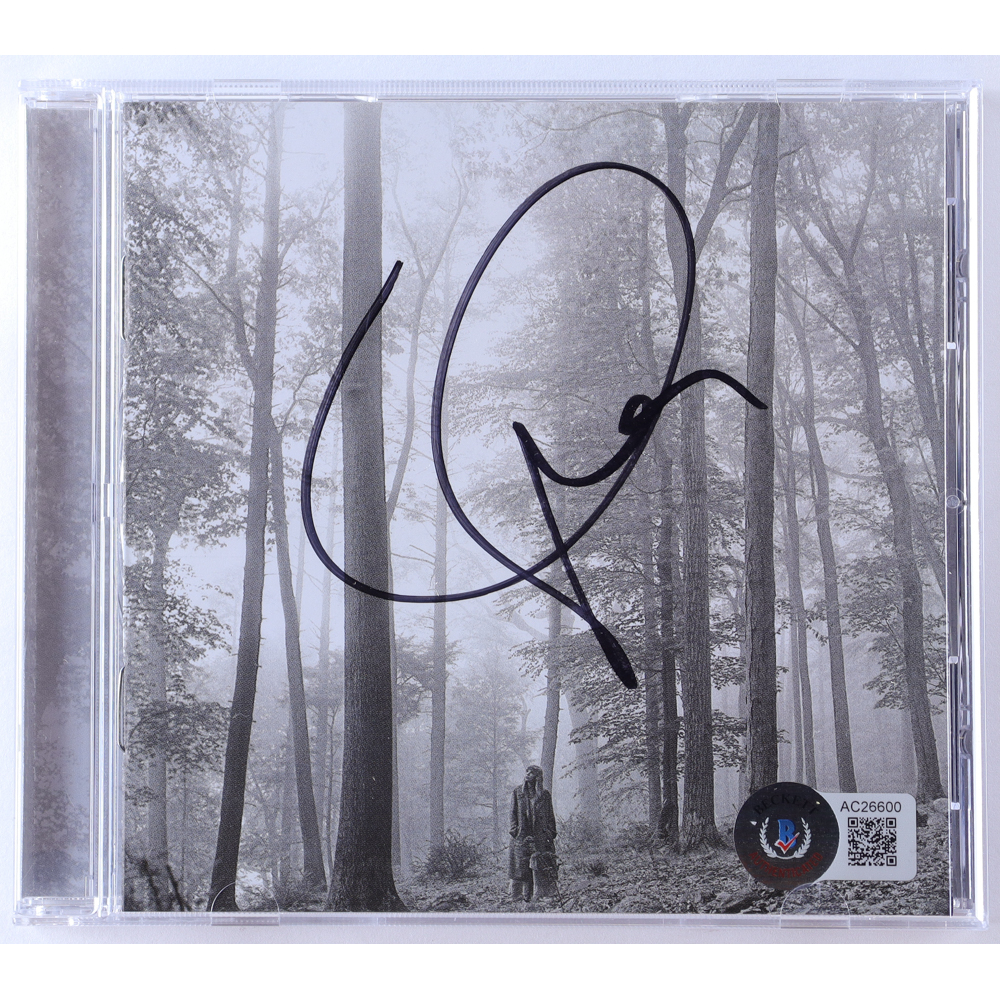Taylor Swift Signed "Folklore" CD Album Cover (Beckett) | Pristine Auction