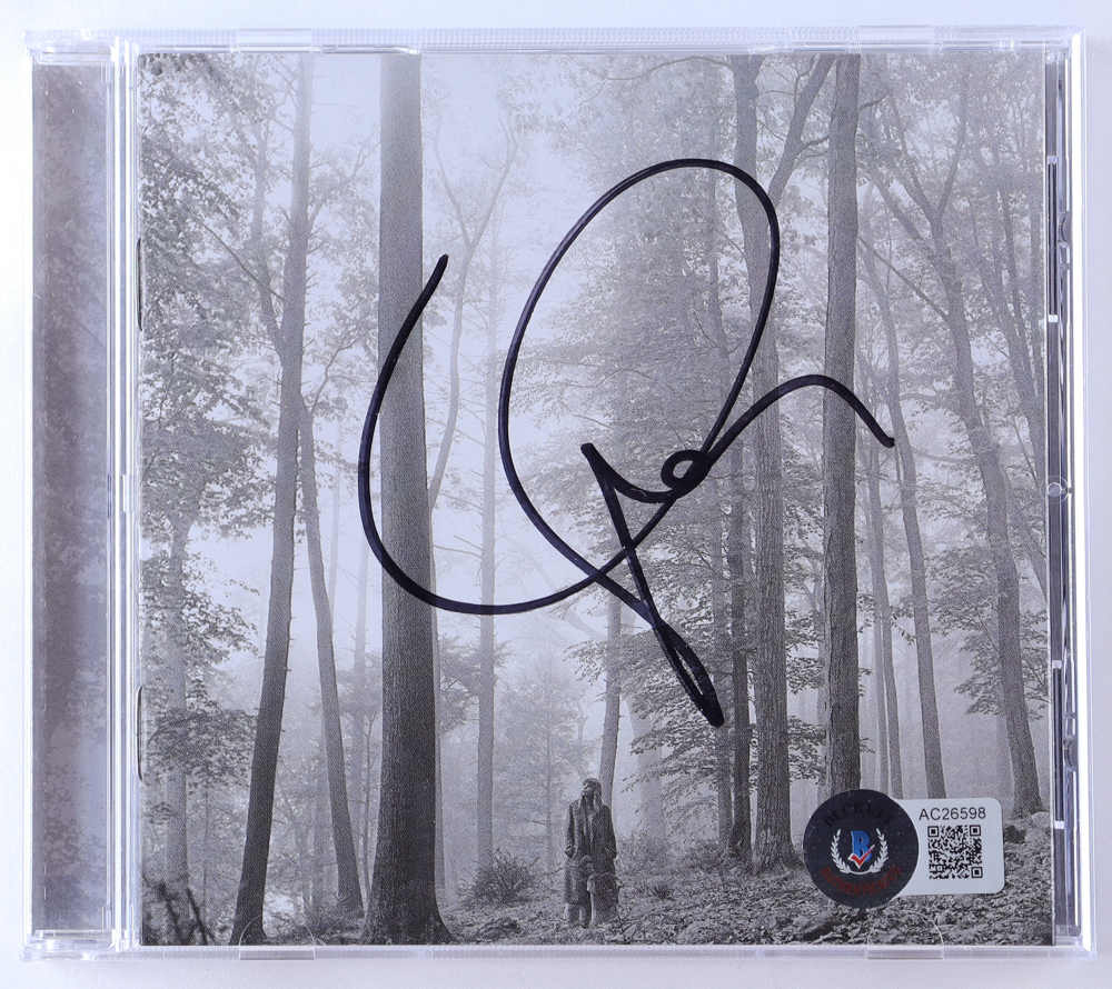 Taylor Swift Signed "Folklore" CD Album Cover (Beckett) | Pristine Auction