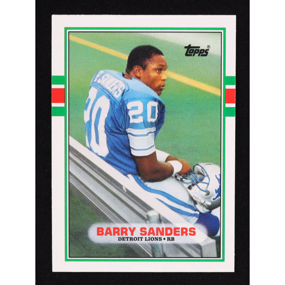 Barry Sanders 1989 Topps Traded #83T RC | Pristine Auction