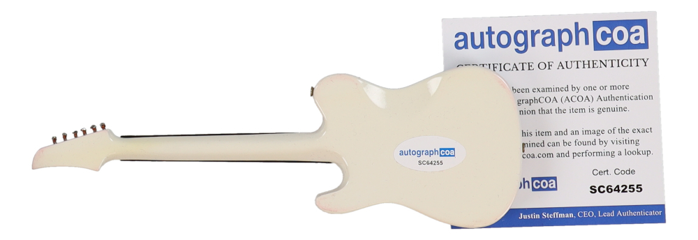 Jon Bon Jovi Signed Mini Replica Electric Guitar (ACOA) | Pristine Auction