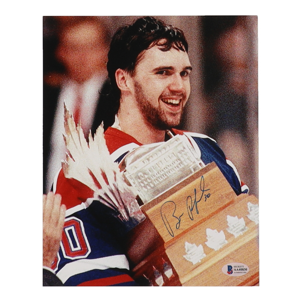 Bill Ranford Signed Capitals 8x10 Photo (Beckett) | Pristine Auction