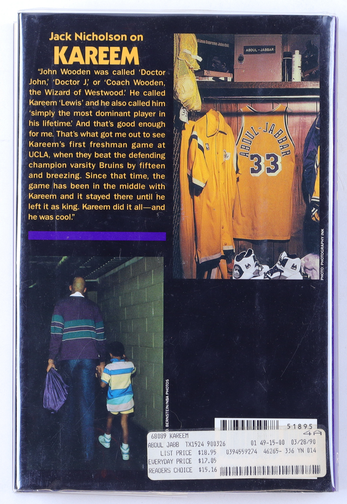 Kareem Abdul-Jabbar Signed "Kareem" Hardcover Book (PSA) | Pristine Auction