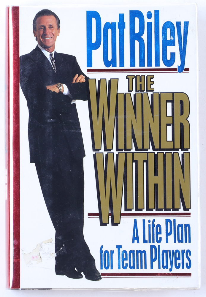 Pat Riley Signed "The Winner Within" Hardcover Book (PSA) | Pristine ...