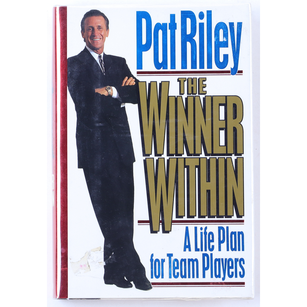 Pat Riley Signed "The Winner Within" Hardcover Book (PSA) | Pristine ...