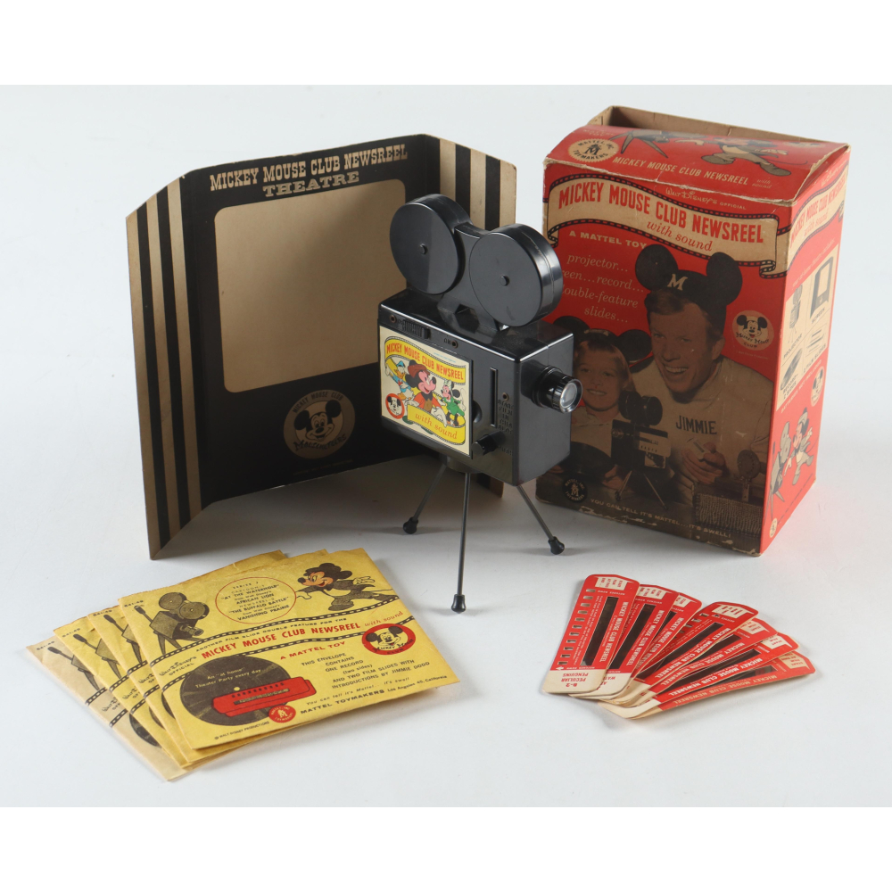 1955 Walt Disney Mickey Mouse Club Complete News Reel Set With ...