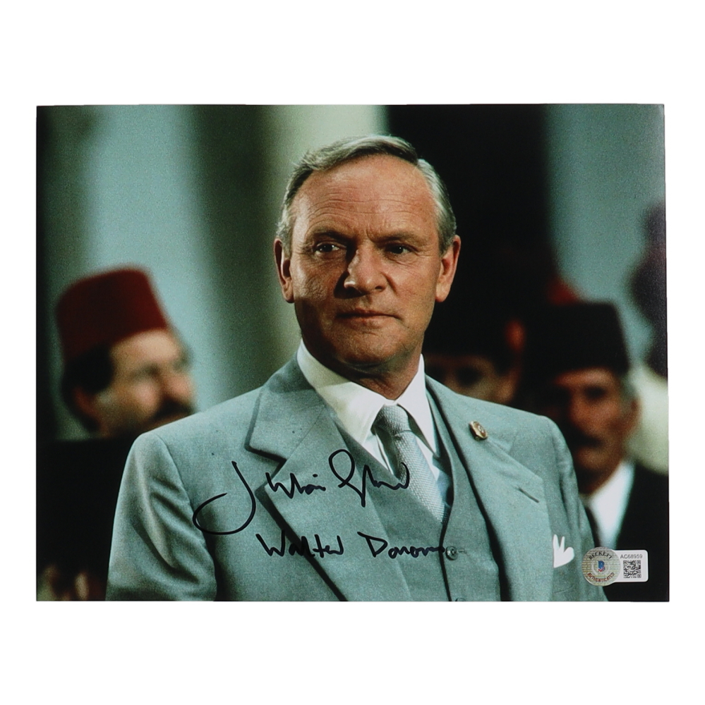 Julian Glover Signed "Indiana Jones and the Last Crusade" 8x10 Photo ...