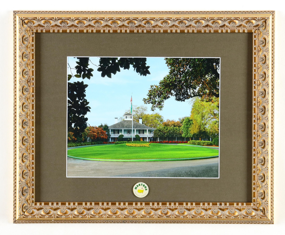 "The Clubhouse at Augusta National" Custom Framed Photo Display with ...
