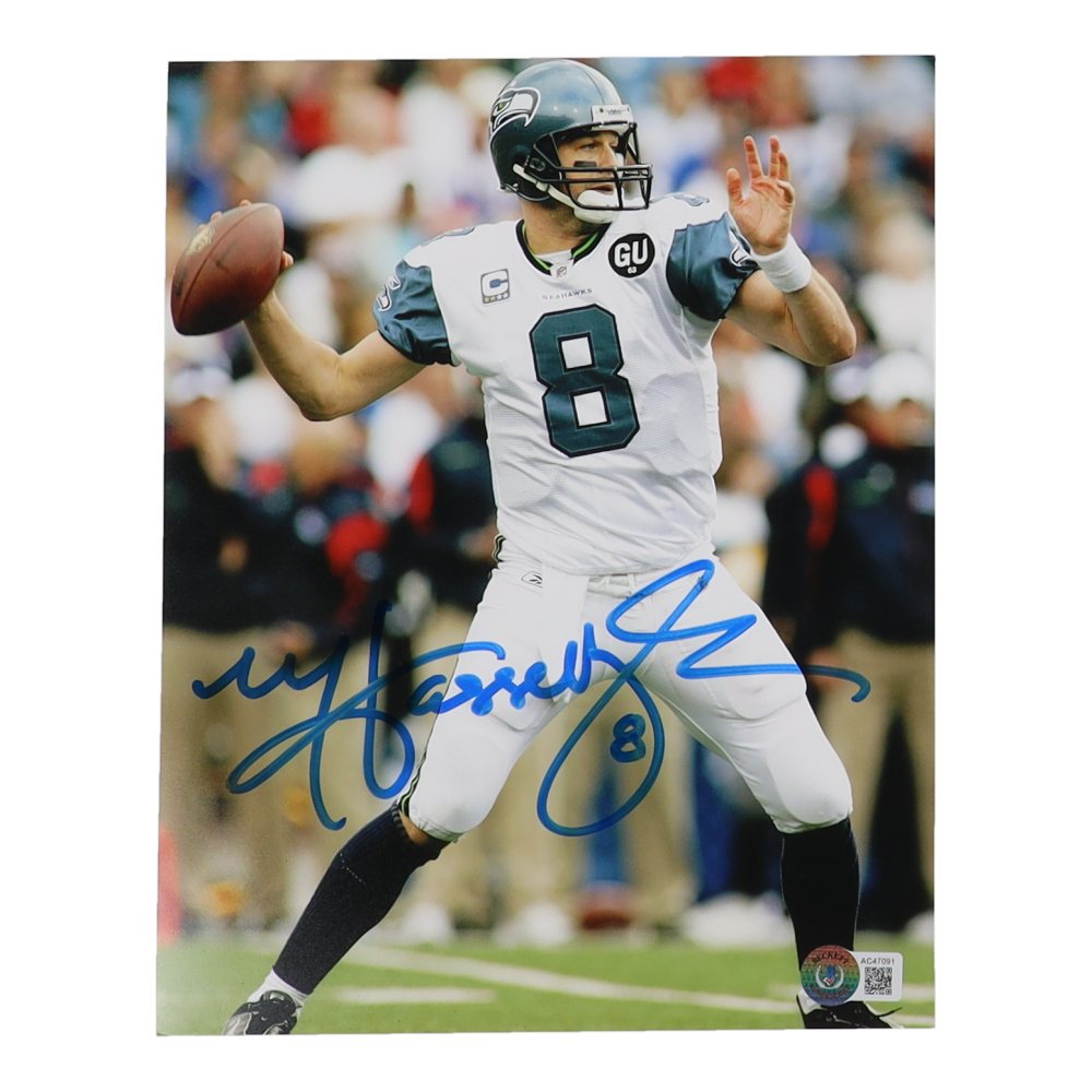 Matt Hasselbeck Signed Seahawks 8x10 Photo (Beckett) | Pristine Auction