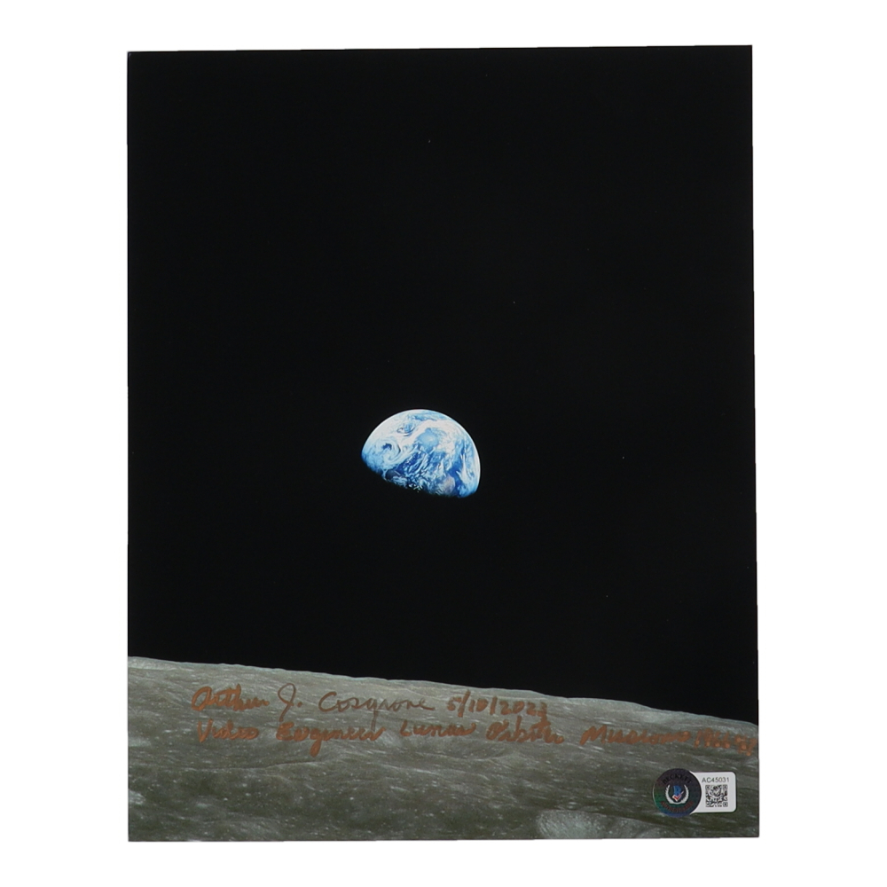 Arthur Cosgrove Signed NASA 8x10 Photo with Extensive Inscription ...