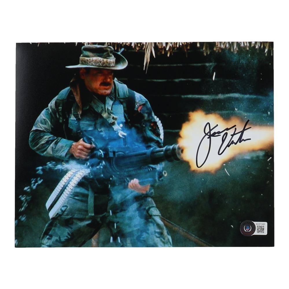 Jesse Ventura Signed "Predator" 8x10 Photo (Beckett) | Pristine Auction