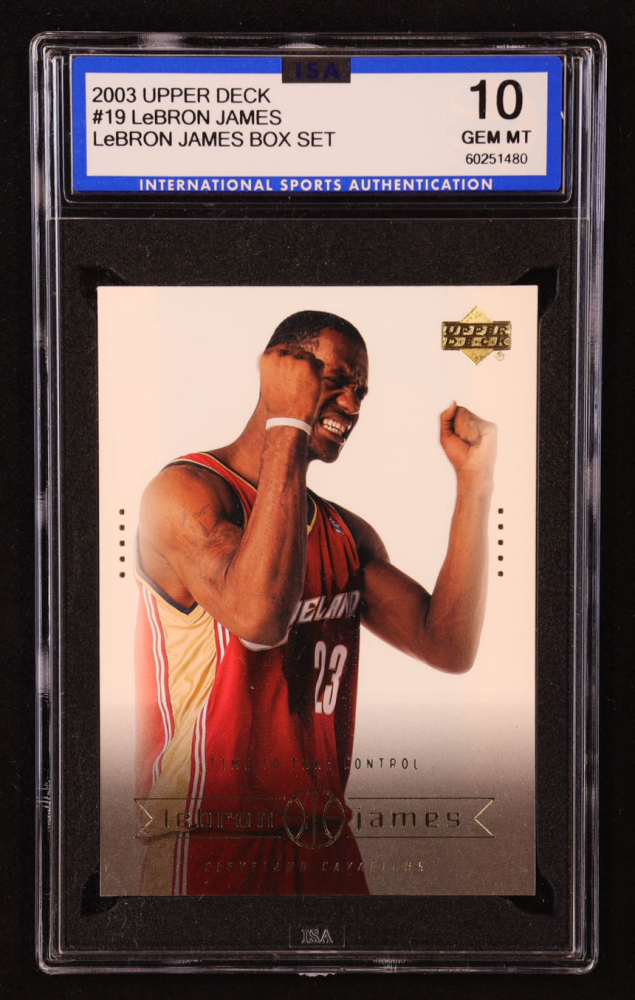 LeBron James 2003 Upper Deck LeBron James Box Set #19 Time to Take ...