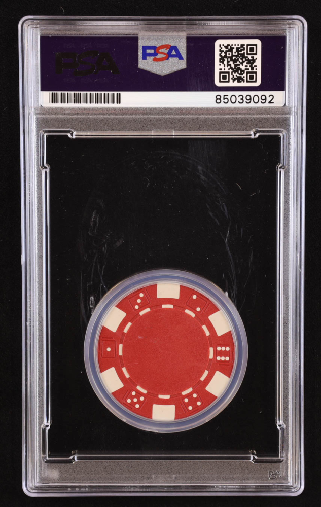 Matt Damon Signed "Rounders" Poker Chip (PSA) | Pristine Auction