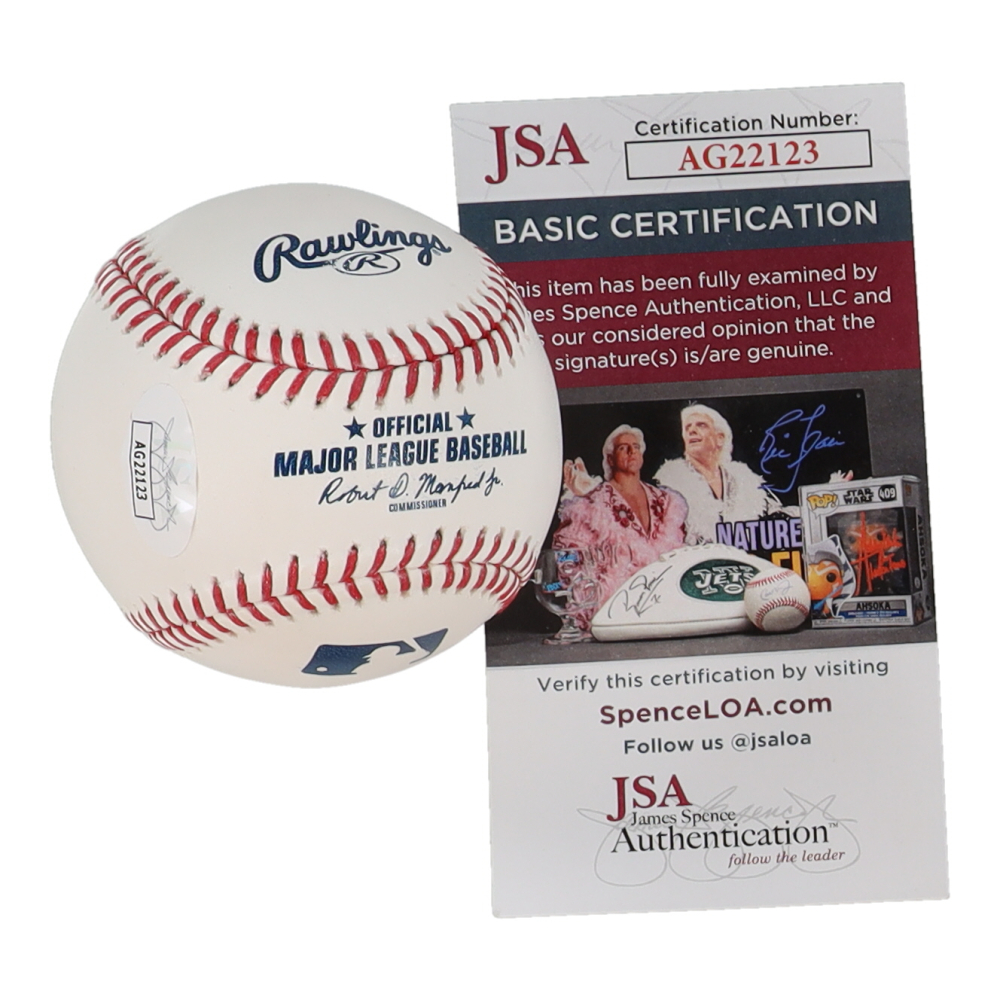 Austin Martin Signed OML Baseball (JSA) | Pristine Auction