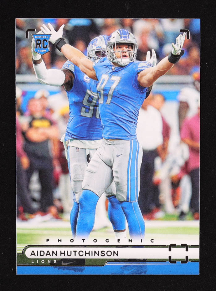 Aidan Hutchinson 2022 Panini Chronicles Photogenic #42 RC | Pristine ...