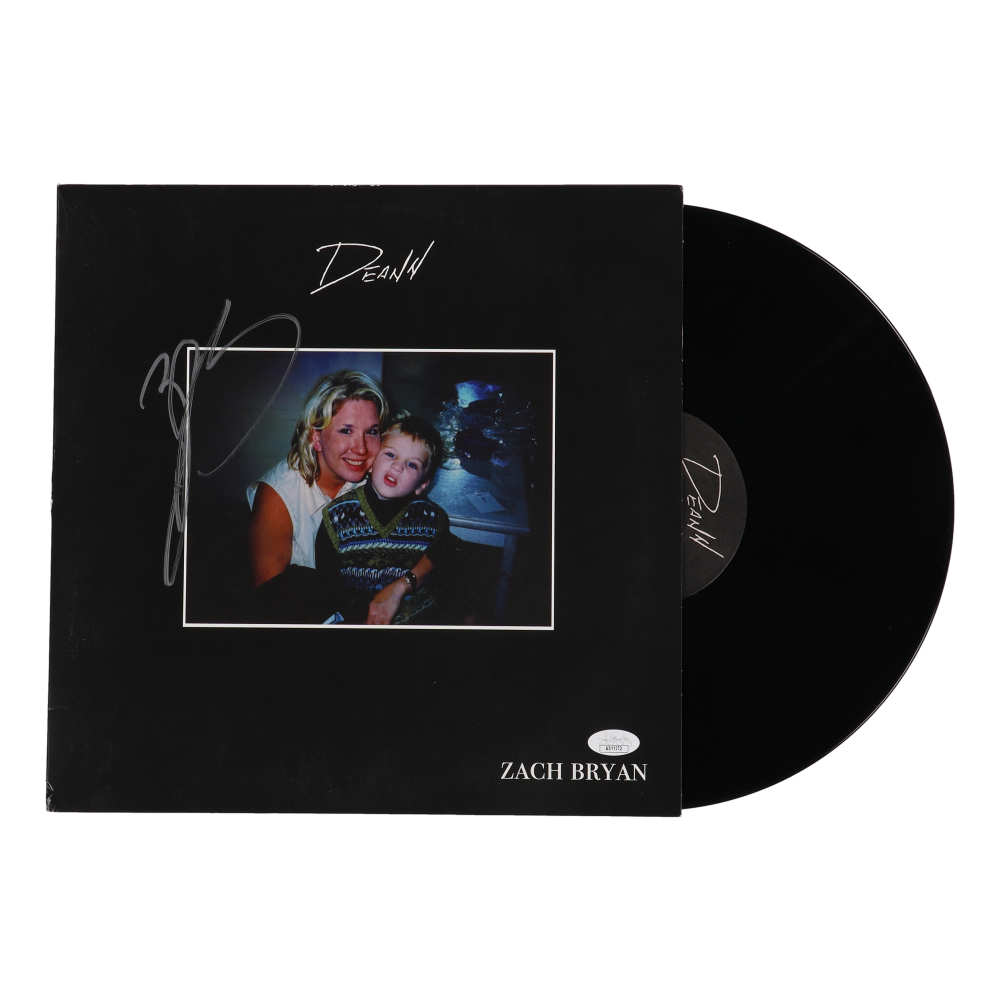 Zach Bryan Signed "DeAnn" Album Cover (JSA) | Pristine Auction
