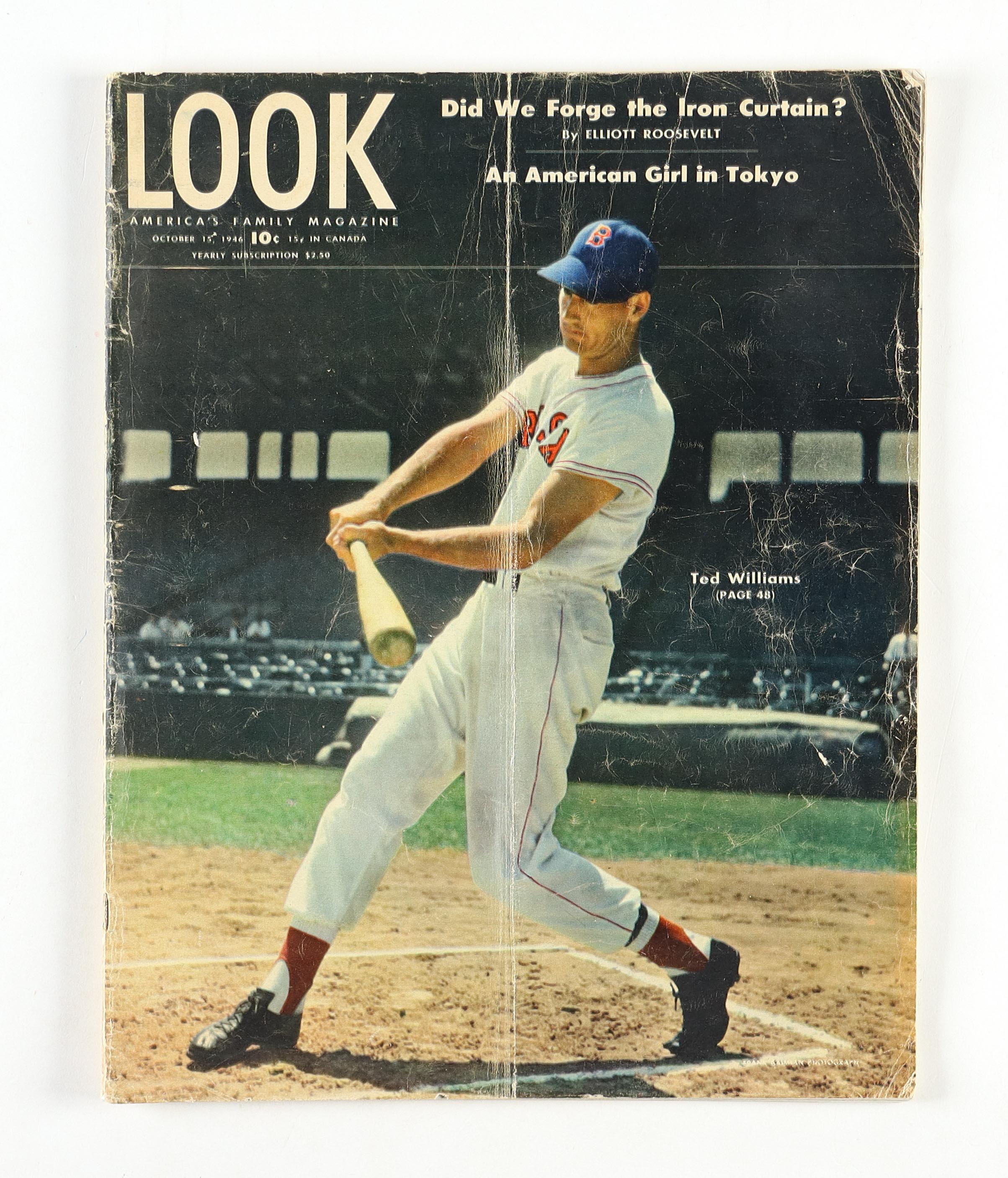 Ted Williams 1946 Full Look Magazine | Pristine Auction