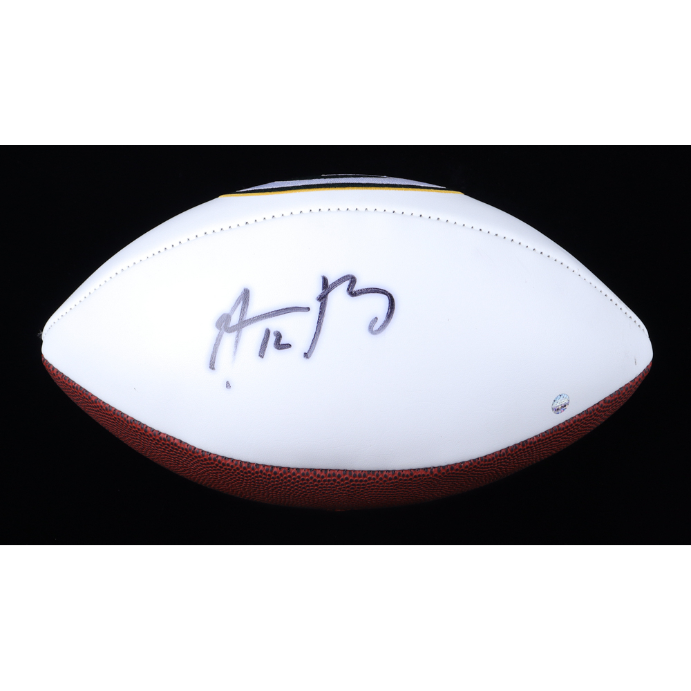 Aaron Rodgers Signed Packers Logo Football (Fanatics) | Pristine Auction