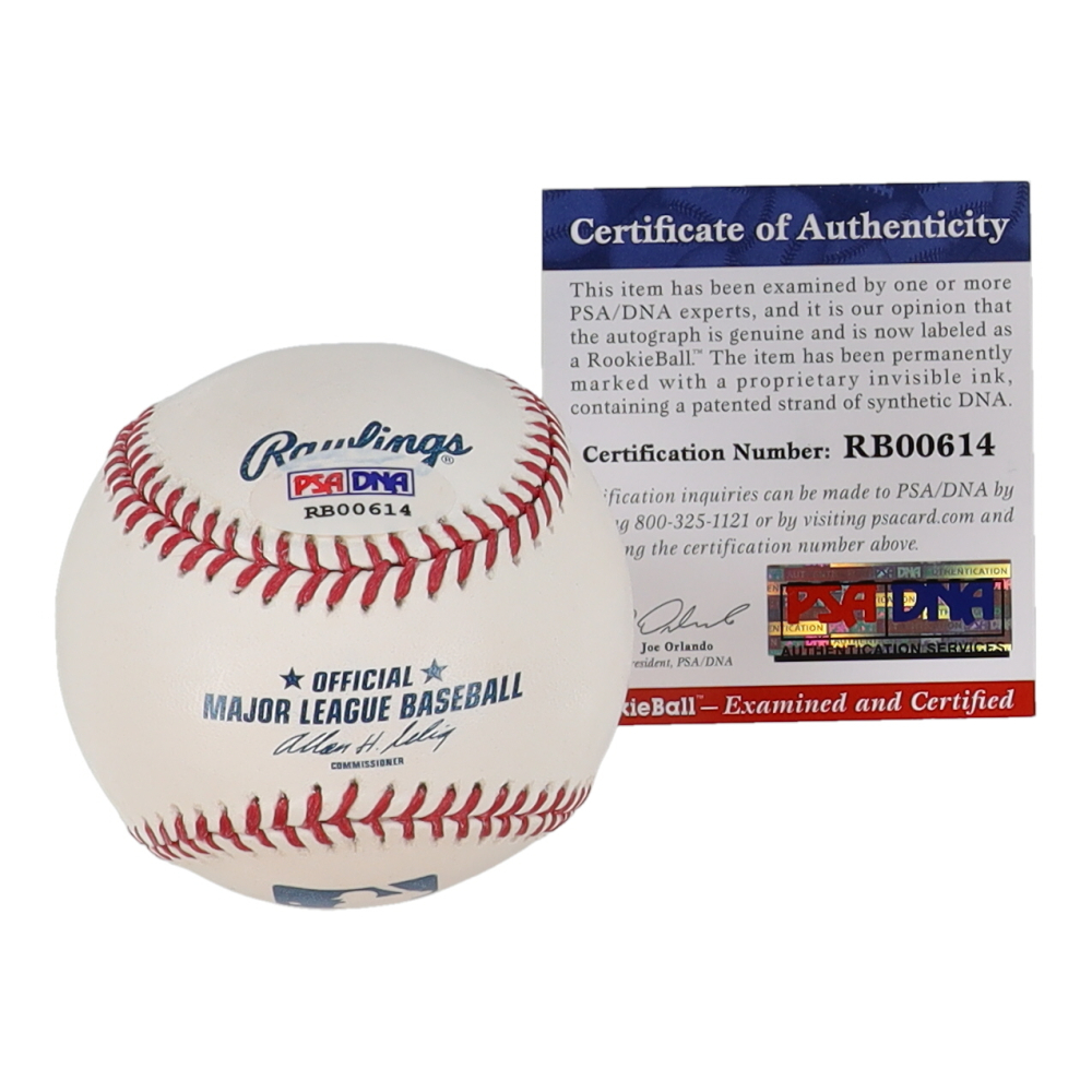 Rob Refsnyder Signed OML Baseball (PSA) | Pristine Auction