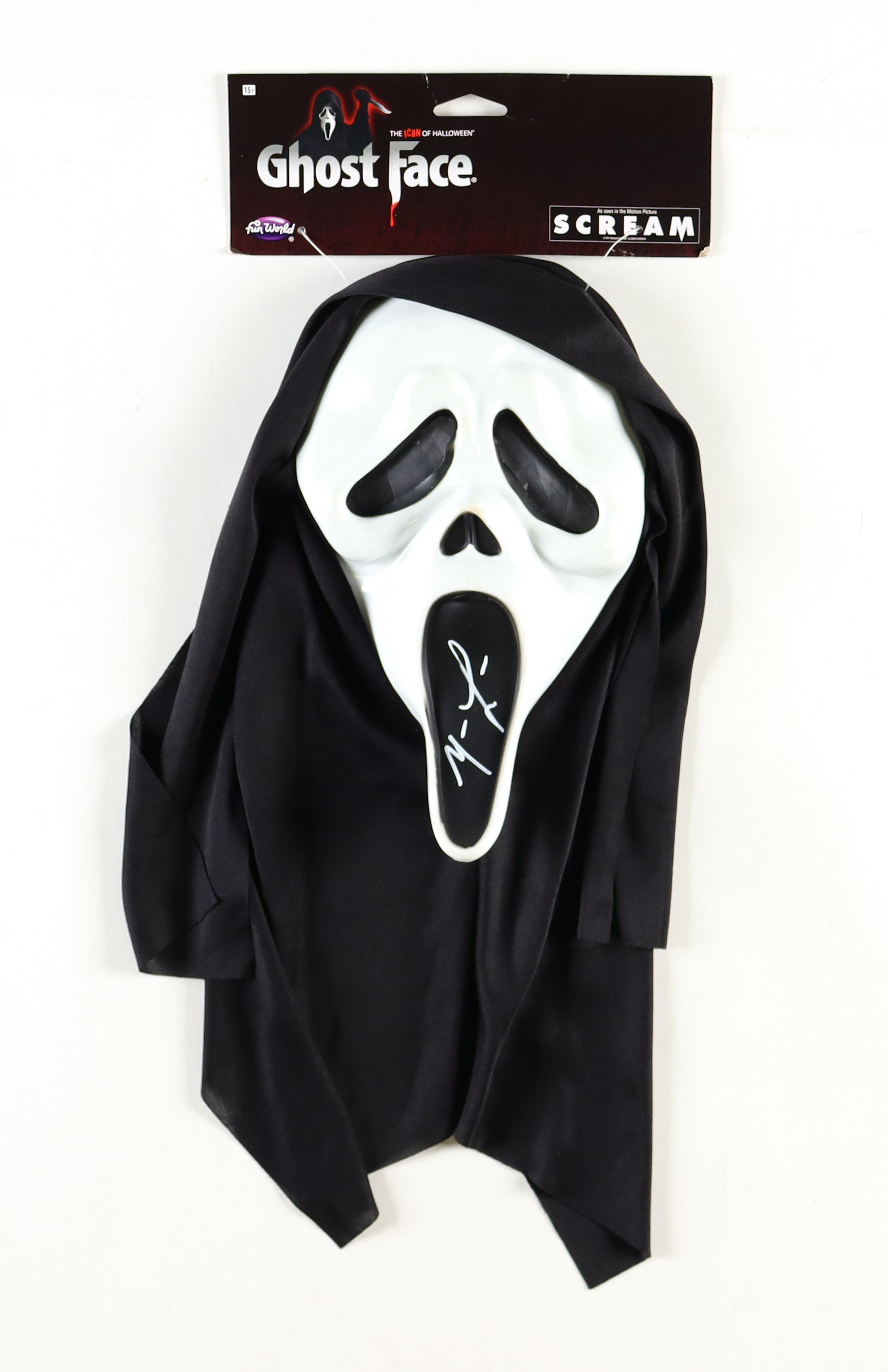Matthew Lillard Signed "Scream" Ghostface Mask (Beckett) | Pristine Auction