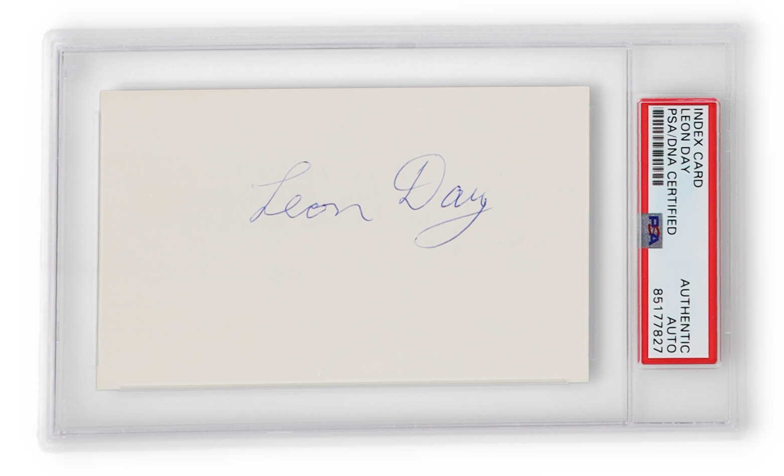 Leon Day Signed Cut (PSA) | Pristine Auction
