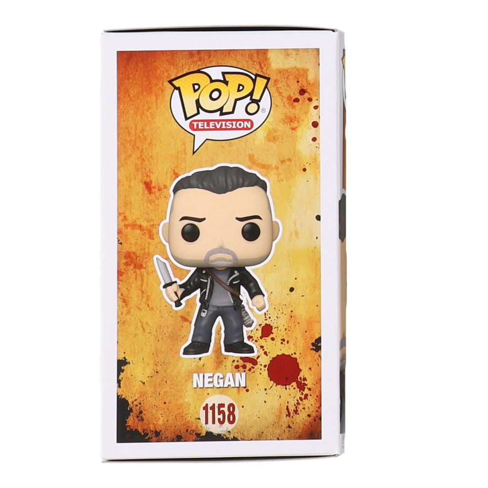 Jeffrey Dean Morgan Signed "The Walking Dead" #1158 Negan Funko Pop ...