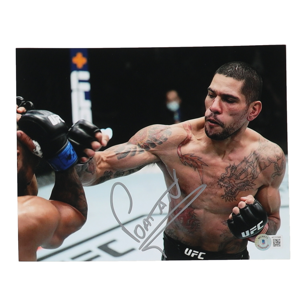 Alex Pereira Signed UFC 8x10 Photo (Beckett) | Pristine Auction