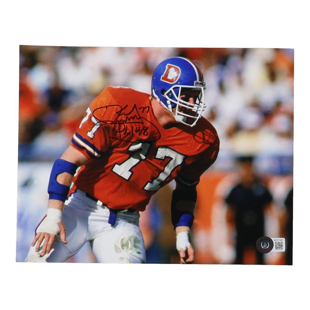 Karl Mecklenburg Signed Broncos 8x10 Photo (Beckett) | Pristine Auction
