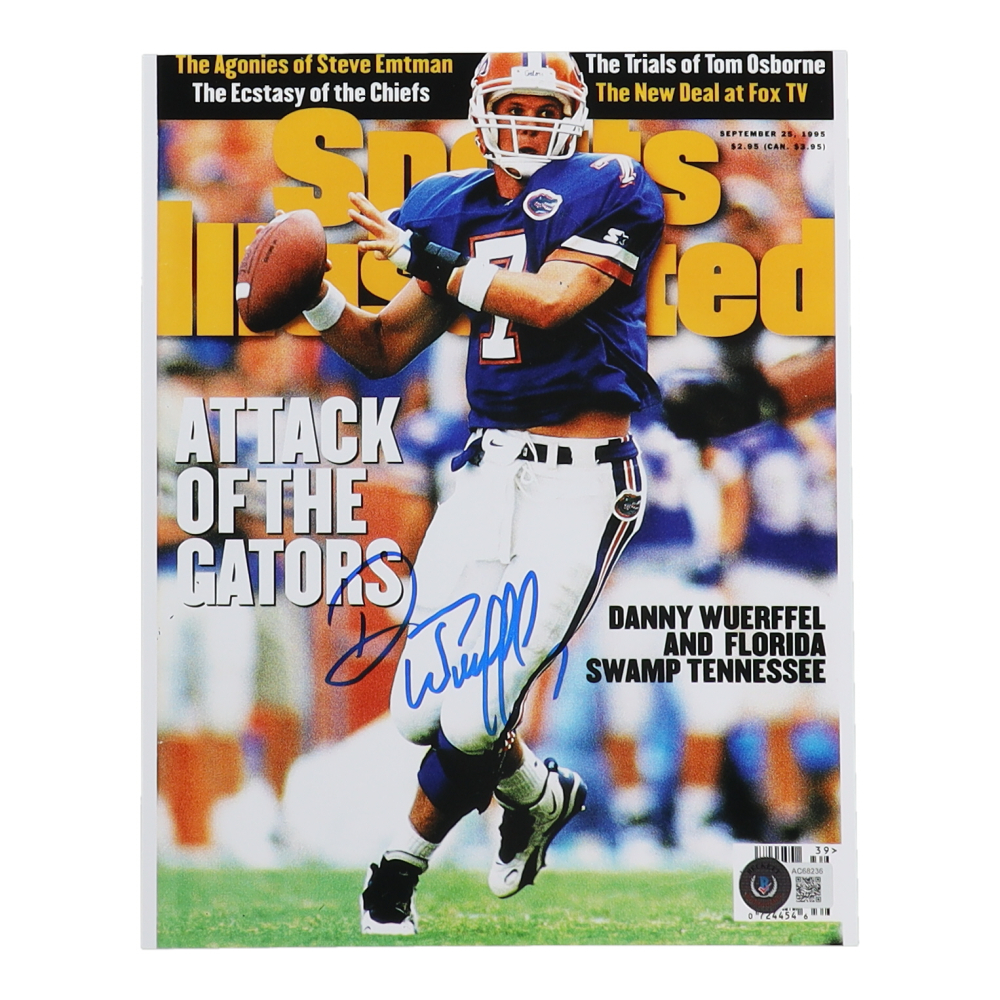 Danny Wuerffel Signed Florida Gators 8x10 Photo (Beckett) | Pristine ...
