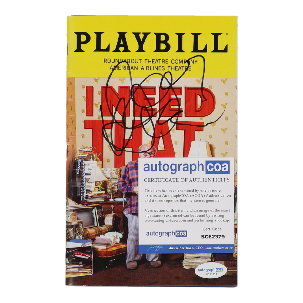 Danny Devito Signed "I Need That" Playbill Booklet (ACOA) | Pristine ...