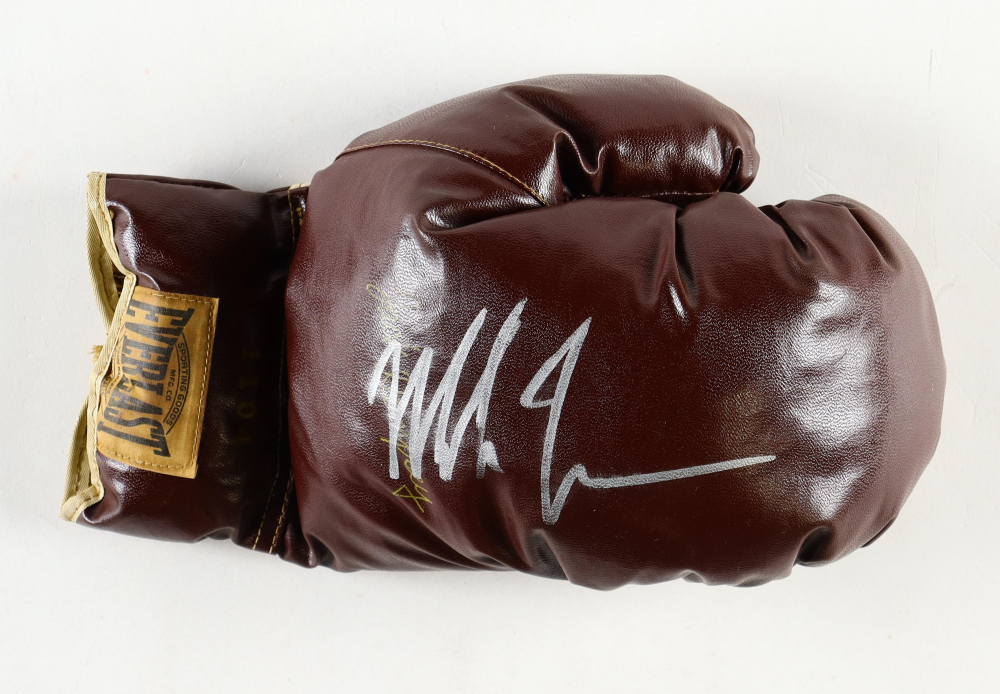 Mike Tyson Signed Vintage 1960s Everlast Jack Dempsey Boxing Glove (PSA ...