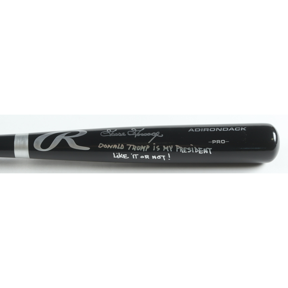 Goose Gossage Signed Rawlings Baseball Bat Inscribed "Donald Trump Is ...